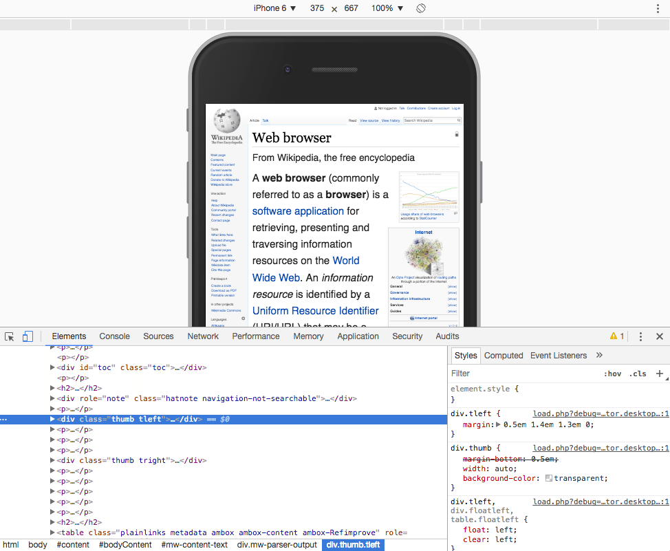 Using Chrome Developer Tools For WordPress Development