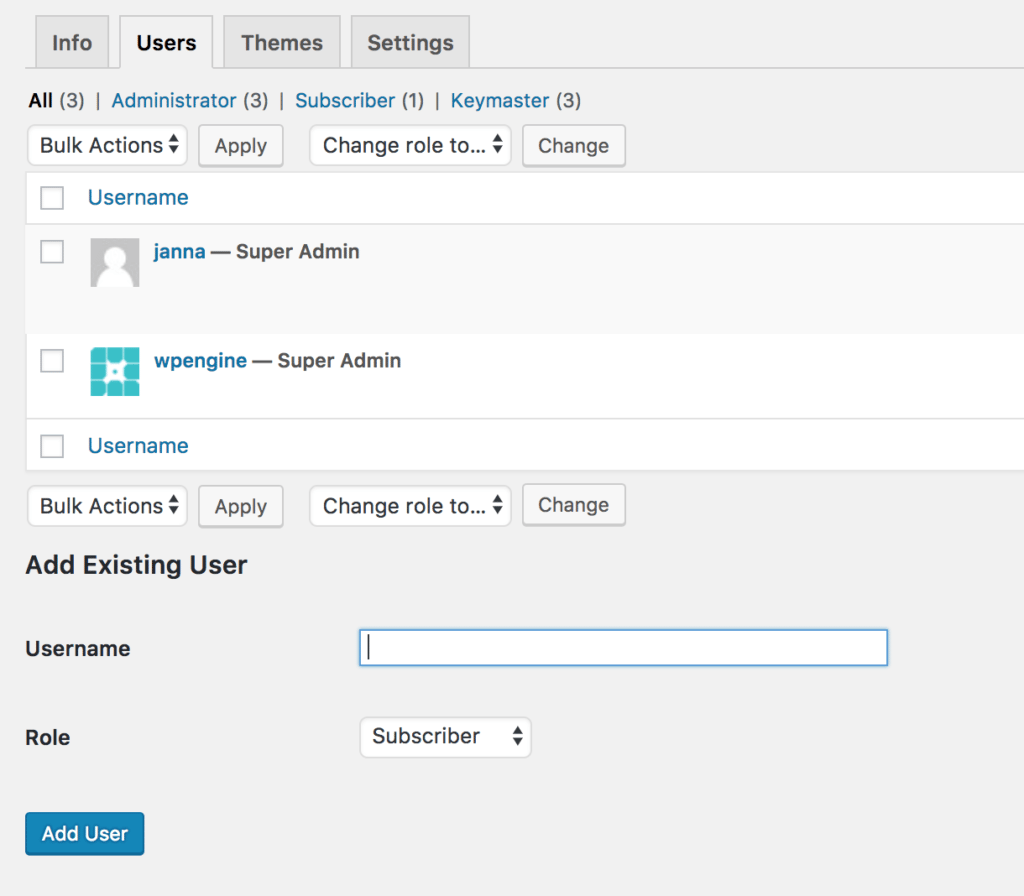WordPress Multisite User Management | WP Engine®