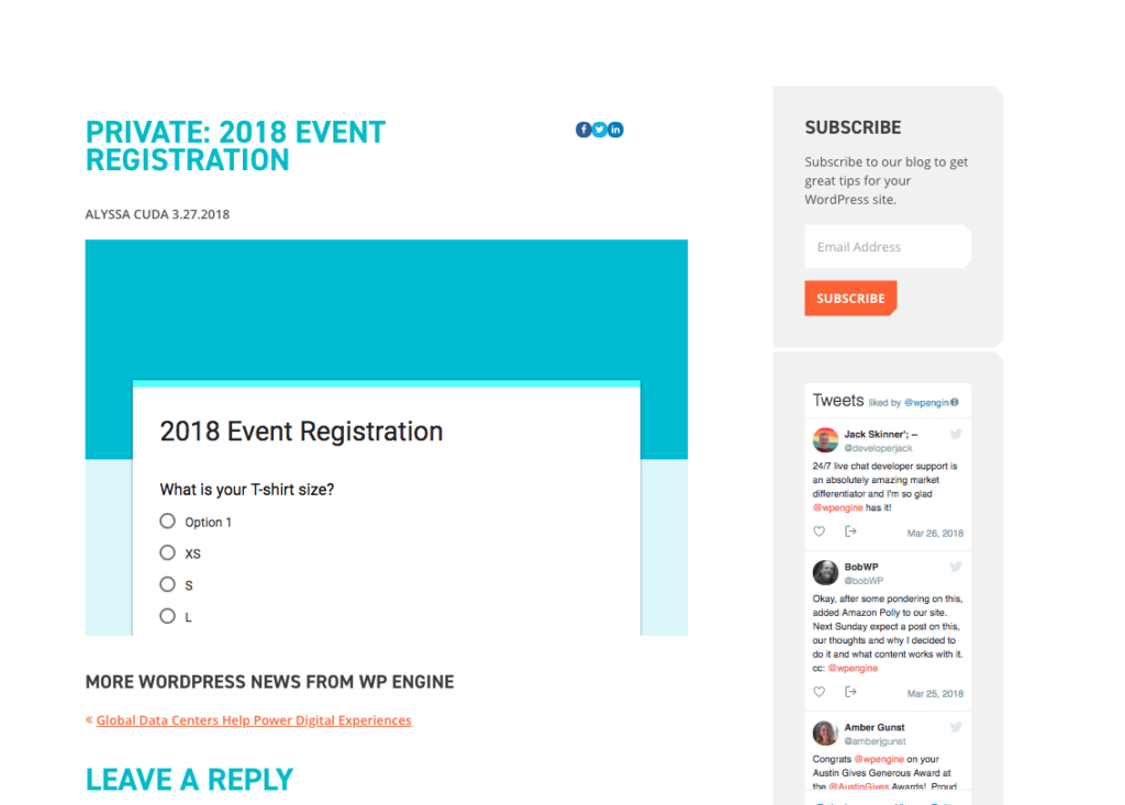 Embedding & Using Google Forms in WordPress