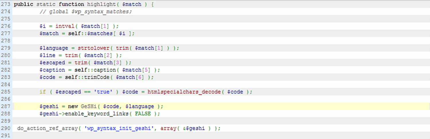 WordPress Syntax Highlighters For Displaying Code | WP Engine®